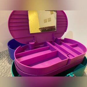Caboodles | Other | Vintage 8s 90s Retro Caboodles Large Oval Travel ...